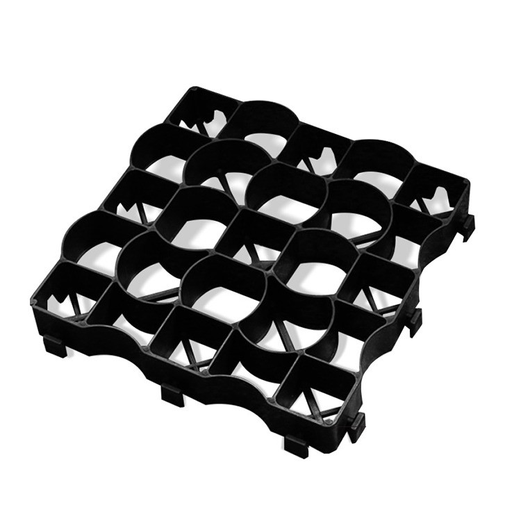 333x333x50mm Plastic Grass Lawn Floor Grid HDPE Horse Paddock Footing ...